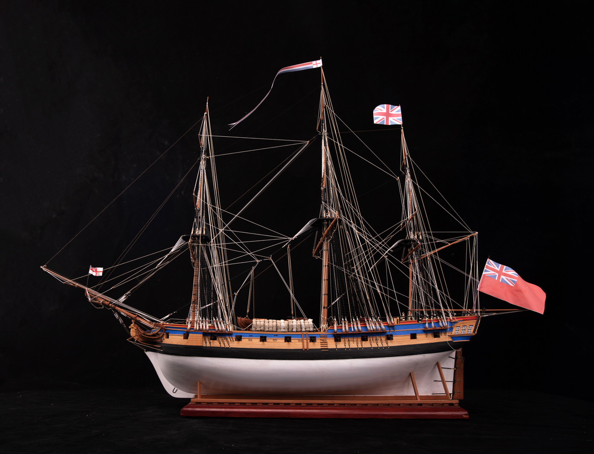 Hms Pandora 1779 1:72 - Pearwood Version – Dry-Dock Models & Parts