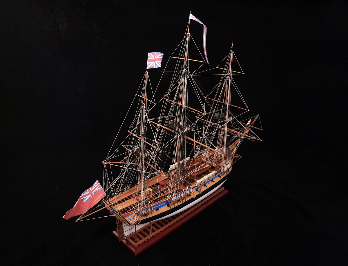 Hms Pandora 1779 1:72 - Boxwood Version – Dry-Dock Models & Parts
