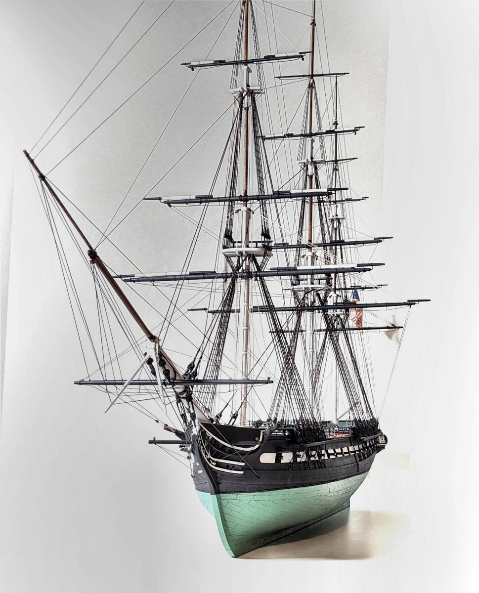 USS Constitution 1797 1:76 - Pearwood Pearwood Rigging Blocks Upgrade ...