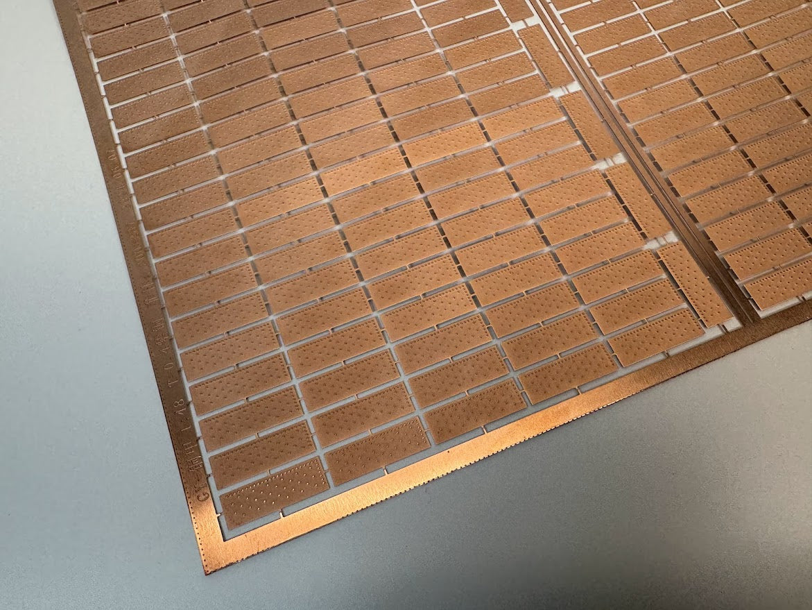 Photo Etch Copper Plates 1:48 224 Plates/1 A4 Size Sheet – Dry-Dock ...