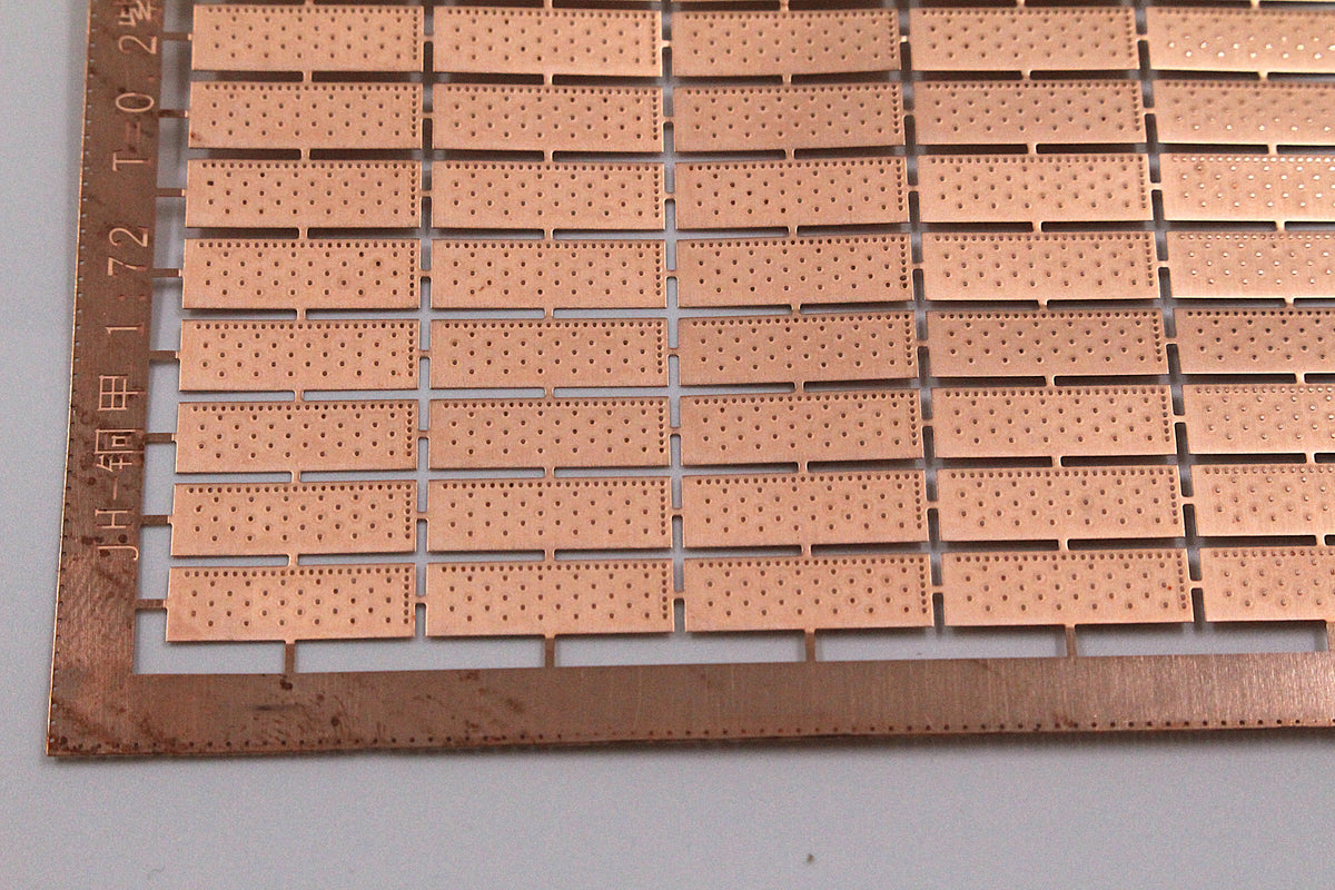 Photo Etch Copper Plates 1:72 512 Plates/1 A4 Size Sheet – Dry-Dock ...