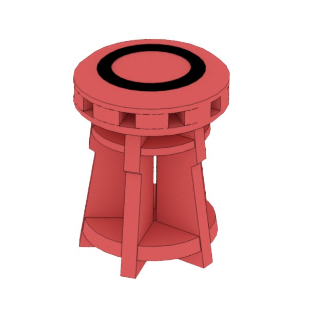 Single Capstan - Pearwood Laser Cut Mini Kit - 1:48 – Dry-Dock Models ...