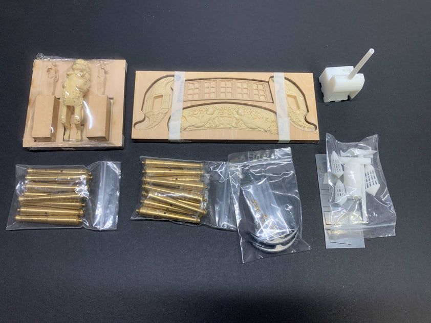 HMS Blandford 1720 - 6th rate Frigate - Pearwood – Dry-Dock Models & Parts